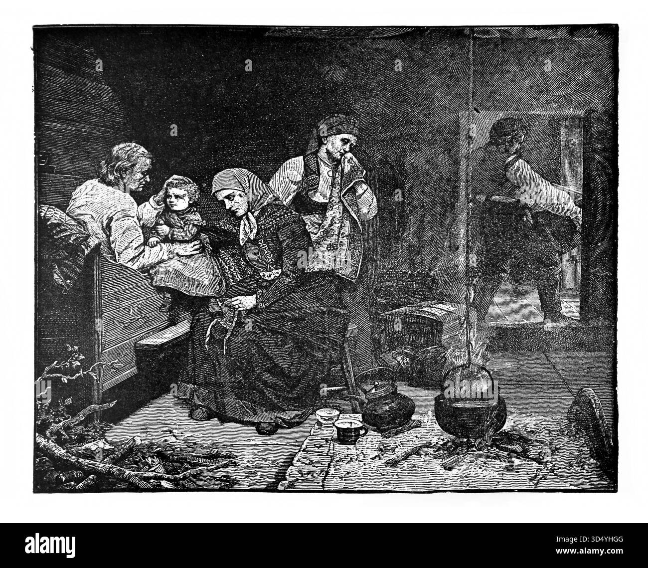 Living pit Black and White Stock Photos & Images - Alamy