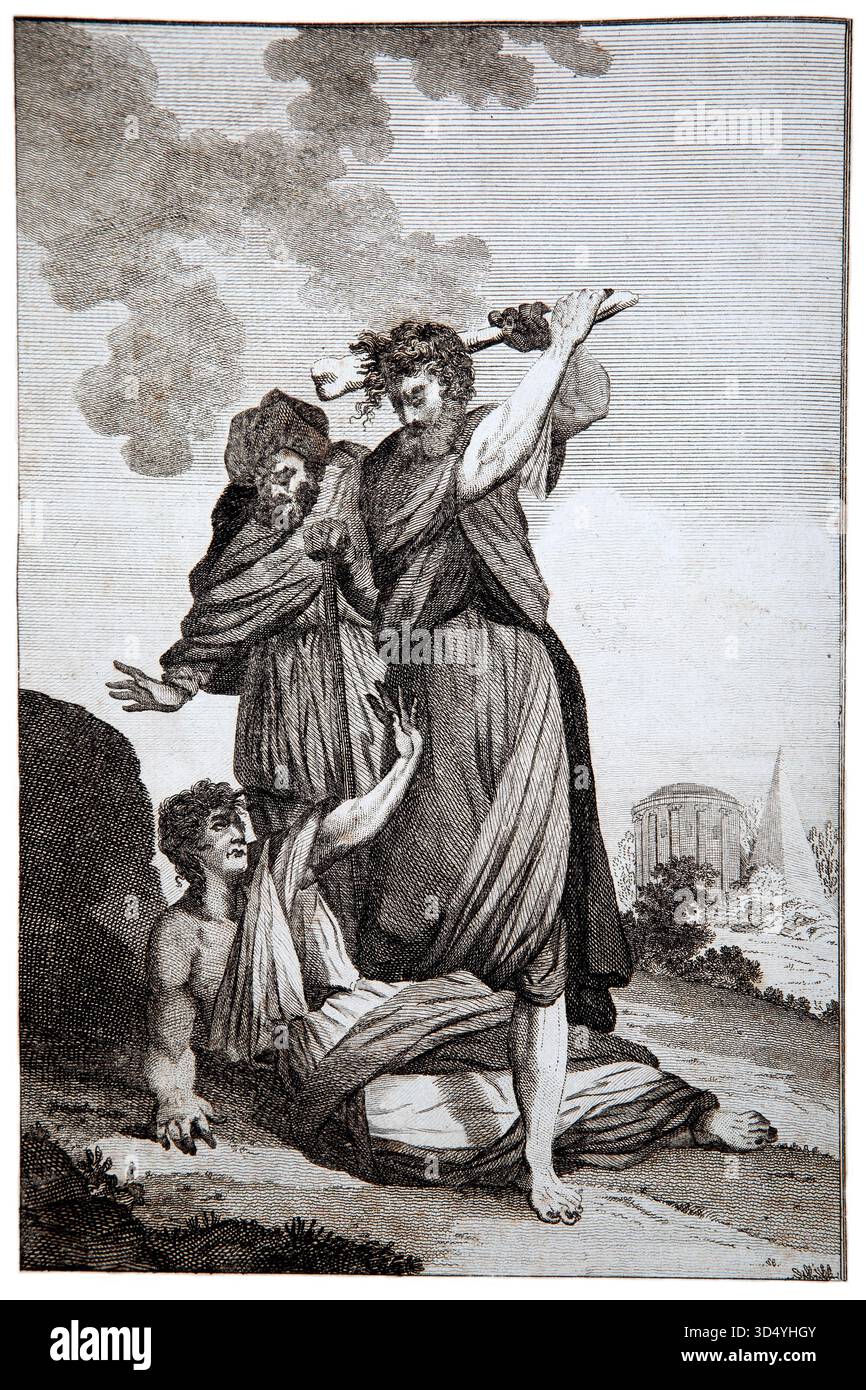Moses killing the egyptian hi-res stock photography and images - Alamy