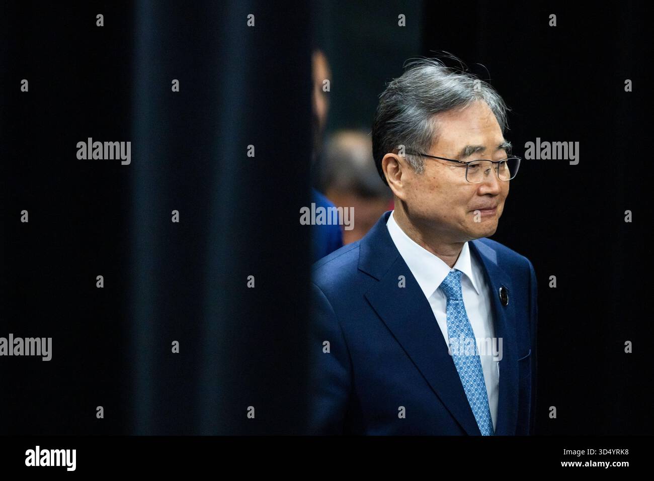 Minister of Foreign Affairs of Republic of Korea Cho Hyun arrives for ...