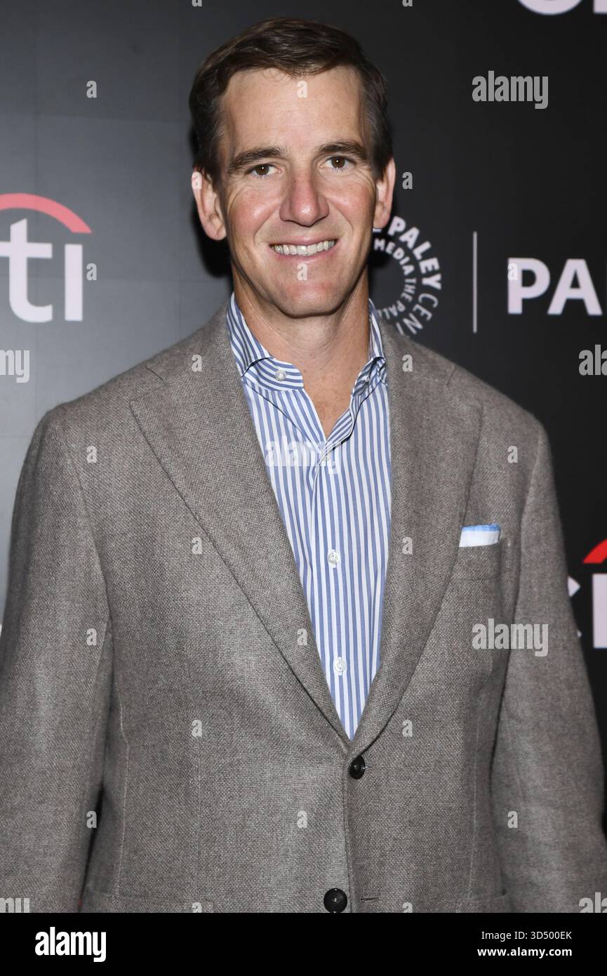 Former NFL Quarterback Eli Manning attends PaleyFest NY 2025: Eli ...