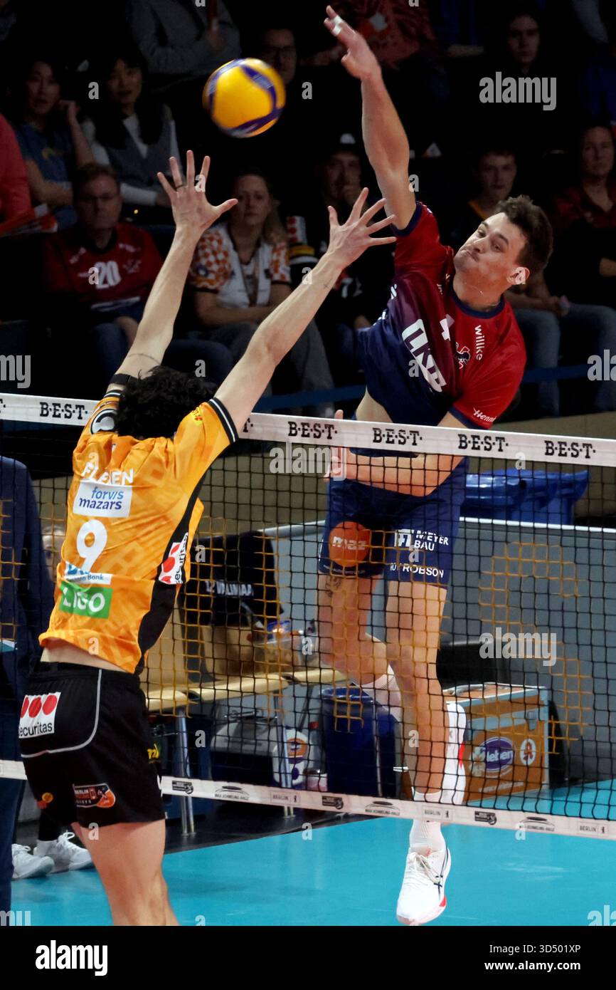 11/12/2025, Max-Schmeling-Halle, Berlin, DEU, DVV, 1.VBL, BR Volleys vs ...