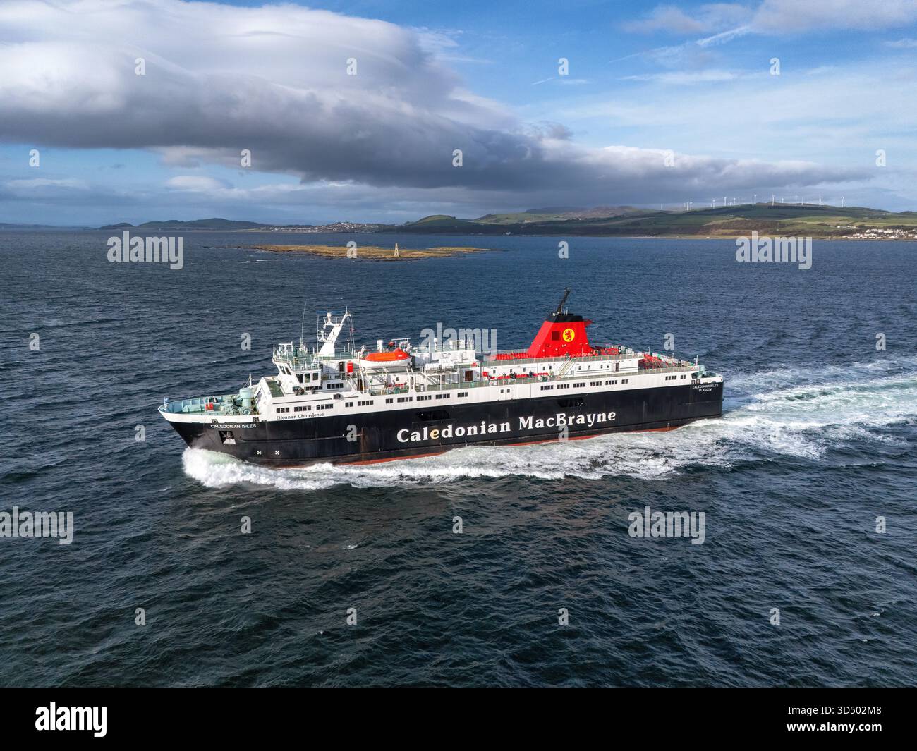 Caledonian Isles, a ferry operated by Caledonian MacBrayne (CalMac ...