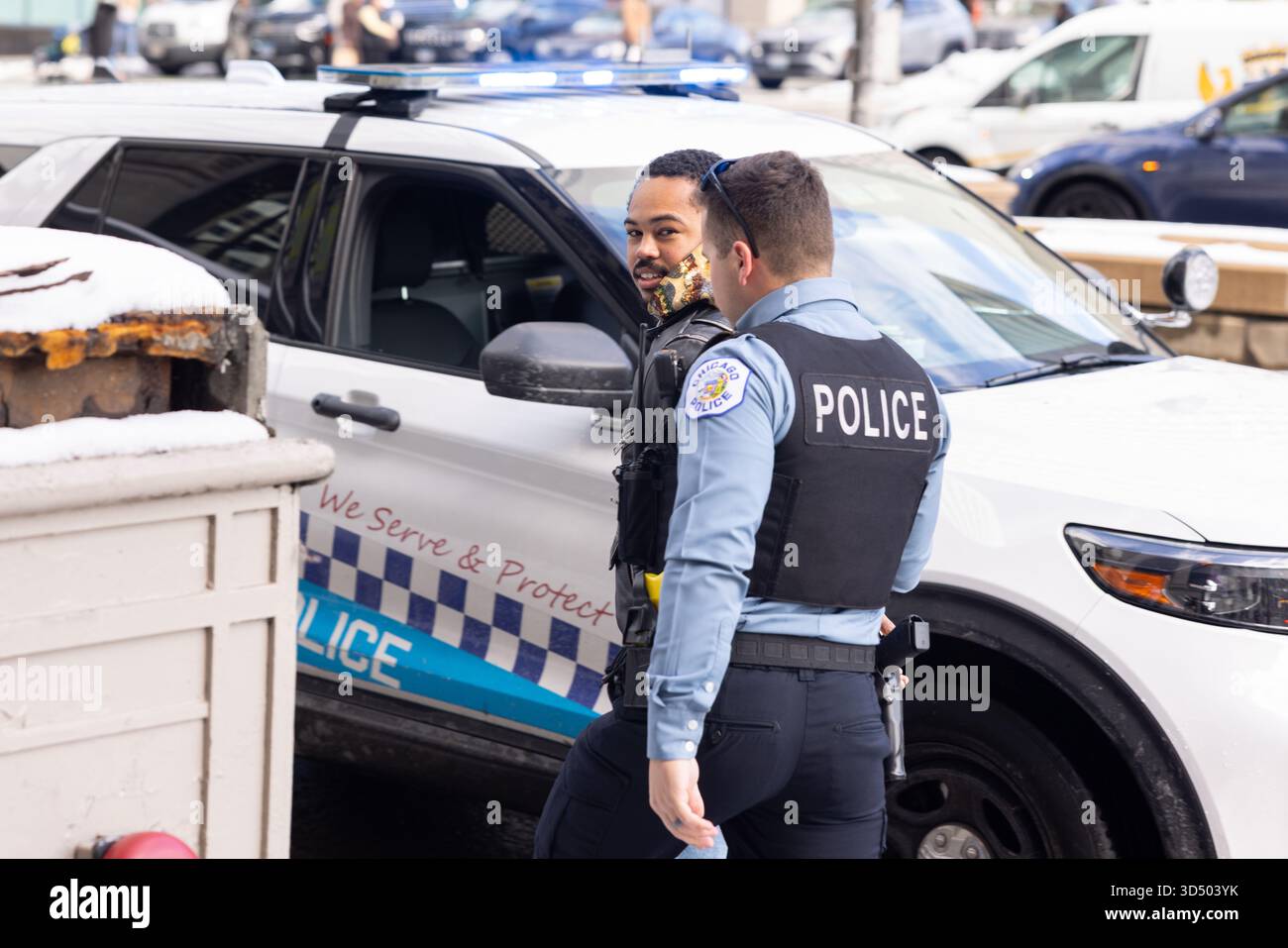 Chicago rapper Adamn Killa is handcuffed while attempting to film a ...