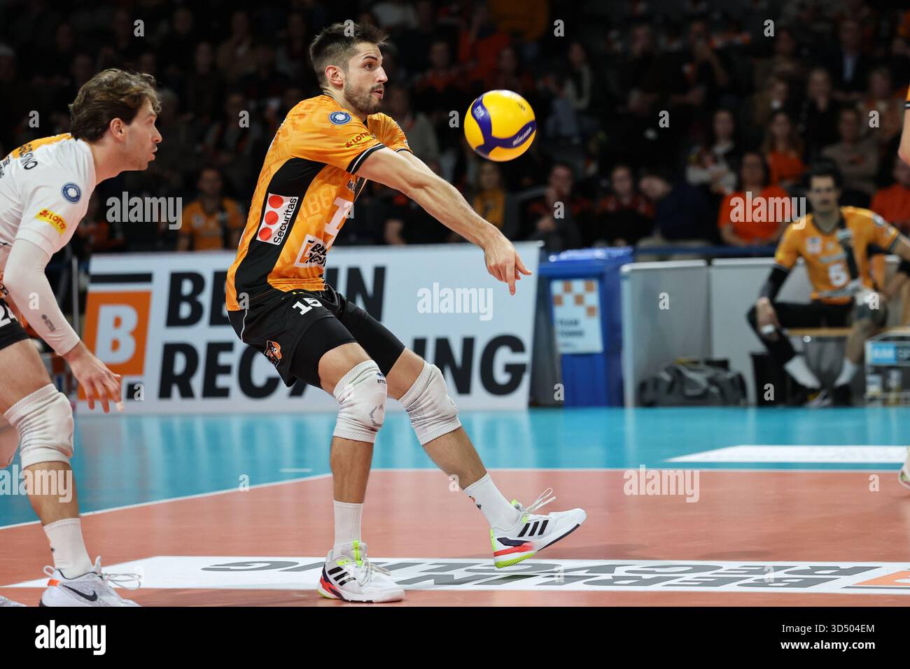 BERLIN, GERMANY - NOVEMBER 12: Moritz Reichert (Berlin Recycling ...