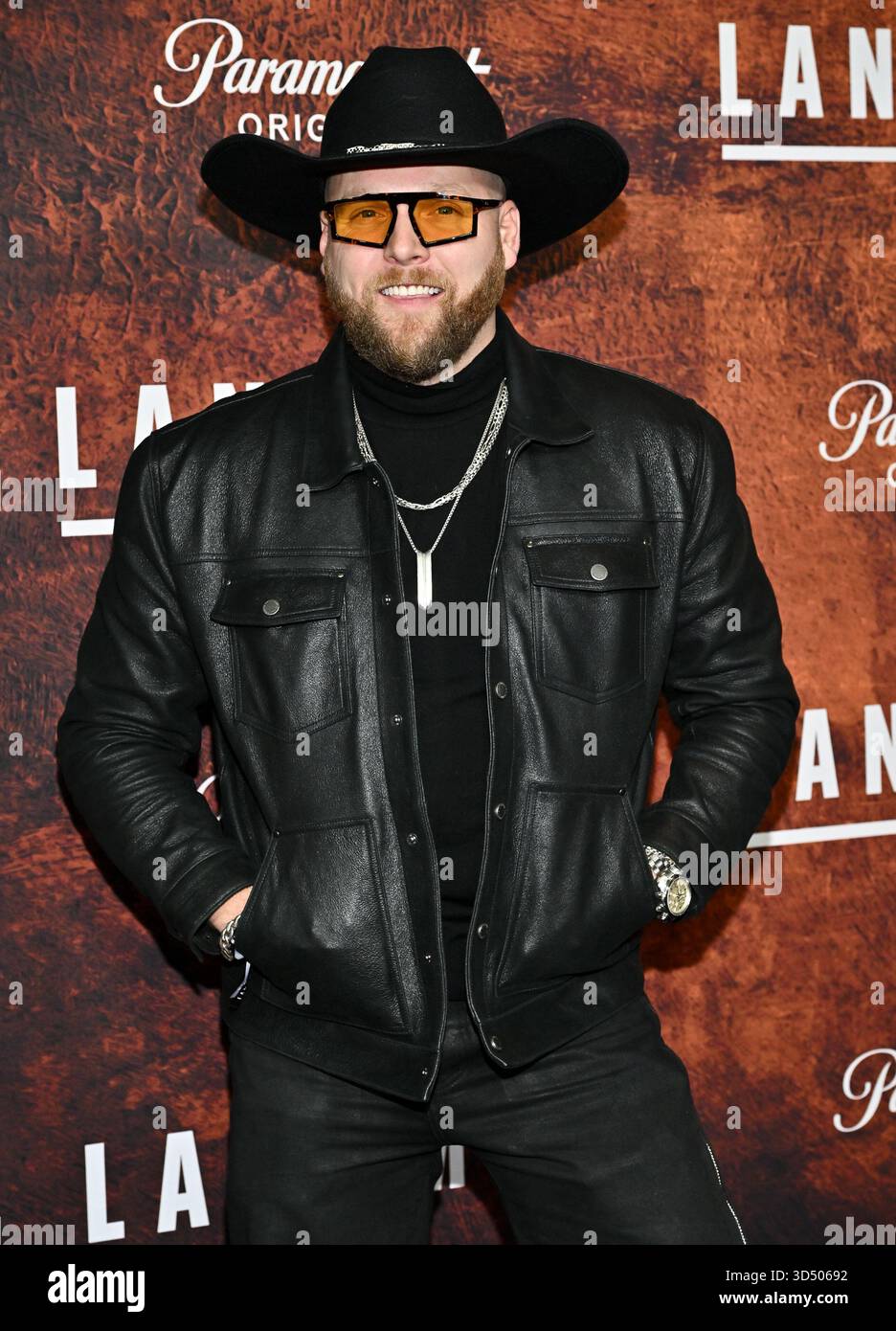 Bryan Griffin (aka Gr1fn) attends the Paramount+ premiere of "Landman ...