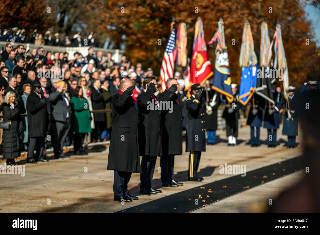 Members u s military salute during hi-res stock photography and images ...