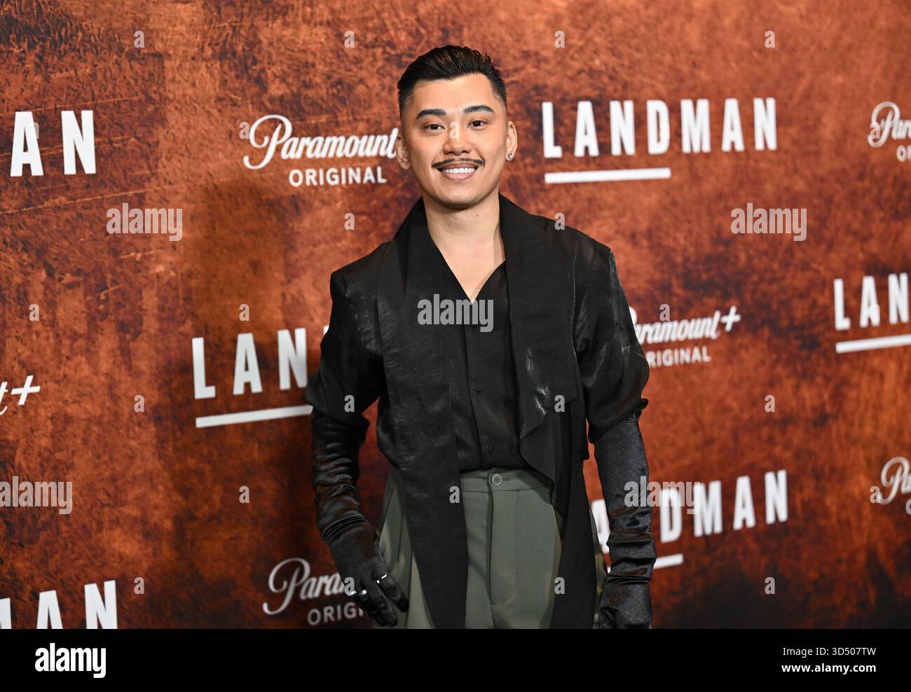 Bryan Vo attends the Paramount+ premiere of "Landman" Season 2 at Alice ...