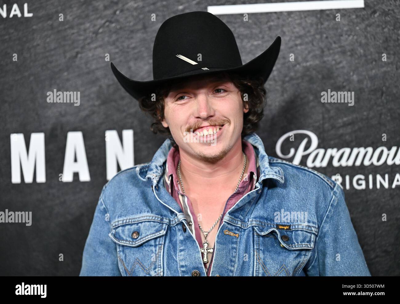 Woodrow Luttrell attends the Paramount+ premiere of "Landman" Season 2 ...