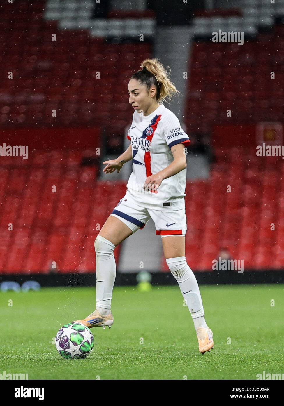 Olga Carmona (77 PSG) on the ball during the UEFA Womens Champions ...