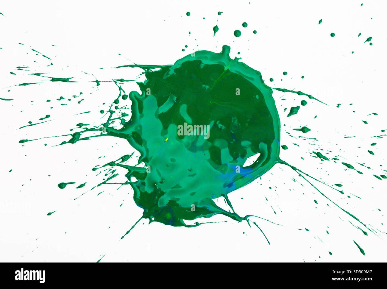 Green paint drips on Cut Out Stock Images & Pictures - Alamy