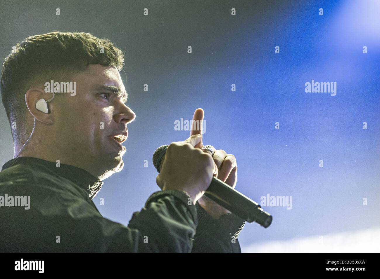 AMSTERDAM – Northern Irish rap group Kneecap performing at AFAS Live ...