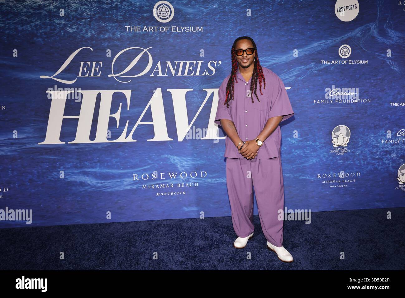 Kizzo attends The Art Of Elysium's 2025 HEAVEN Gala at Rosewood Miramar ...