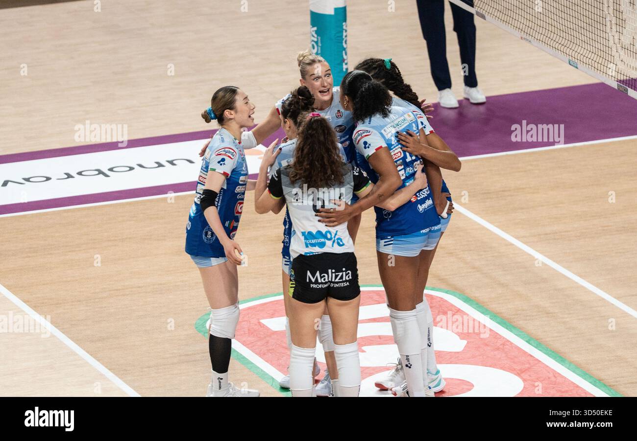 Line up (Igor Gorgonzola Novara) during Igor Gorgonzola Novara vs ...