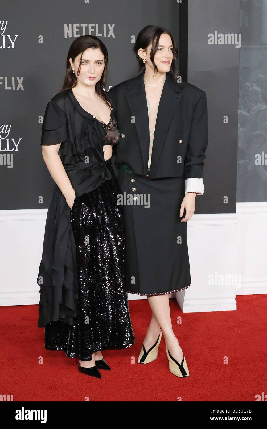 November 11, 2025, Los Angeles, California, USA: Eve Hewson, Riley ...