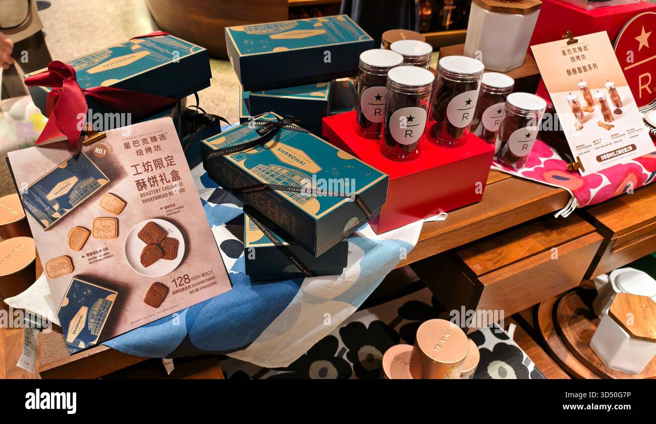 SHANGHAI, CHINA - NOVEMBER 12, 2025 - Starbucks Reserve Roastery ...