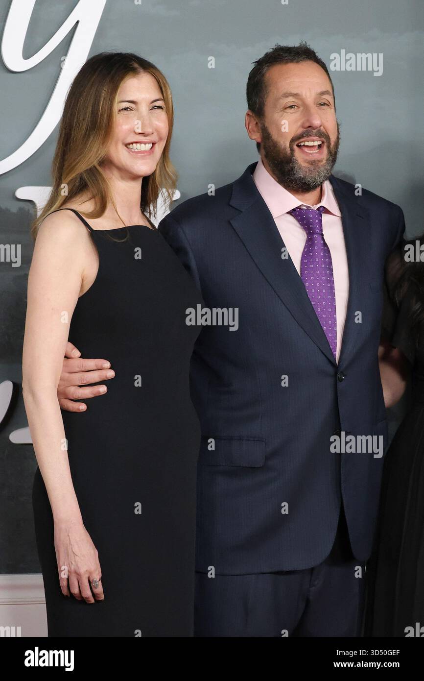November 11, 2025, Los Angeles, California, USA: Jackie Sandler, Adam ...