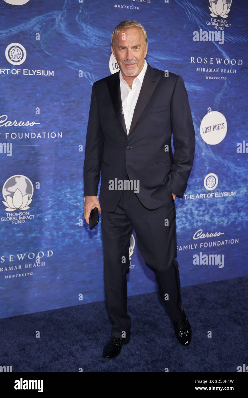 Kevin Costner attends The Art Of Elysium's 2025 HEAVEN Gala at Rosewood ...