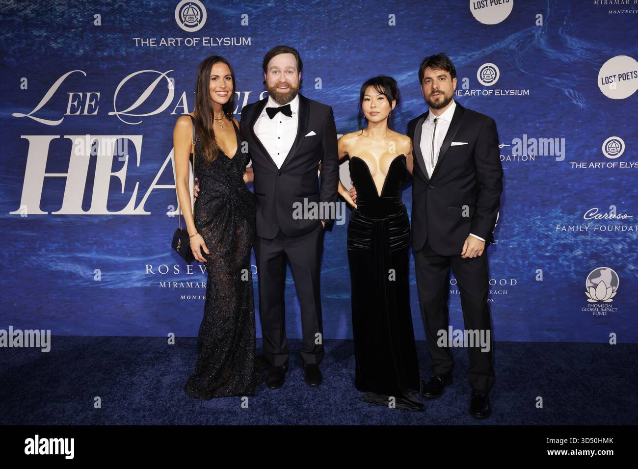 The Lost Poets attend The Art Of Elysium's 2025 HEAVEN Gala at Rosewood ...