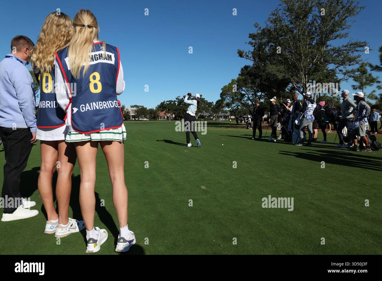 BELLEAIR, FL - NOVEMBER 12: Lexie Hull, Sophie Cunningham and Caitlin ...