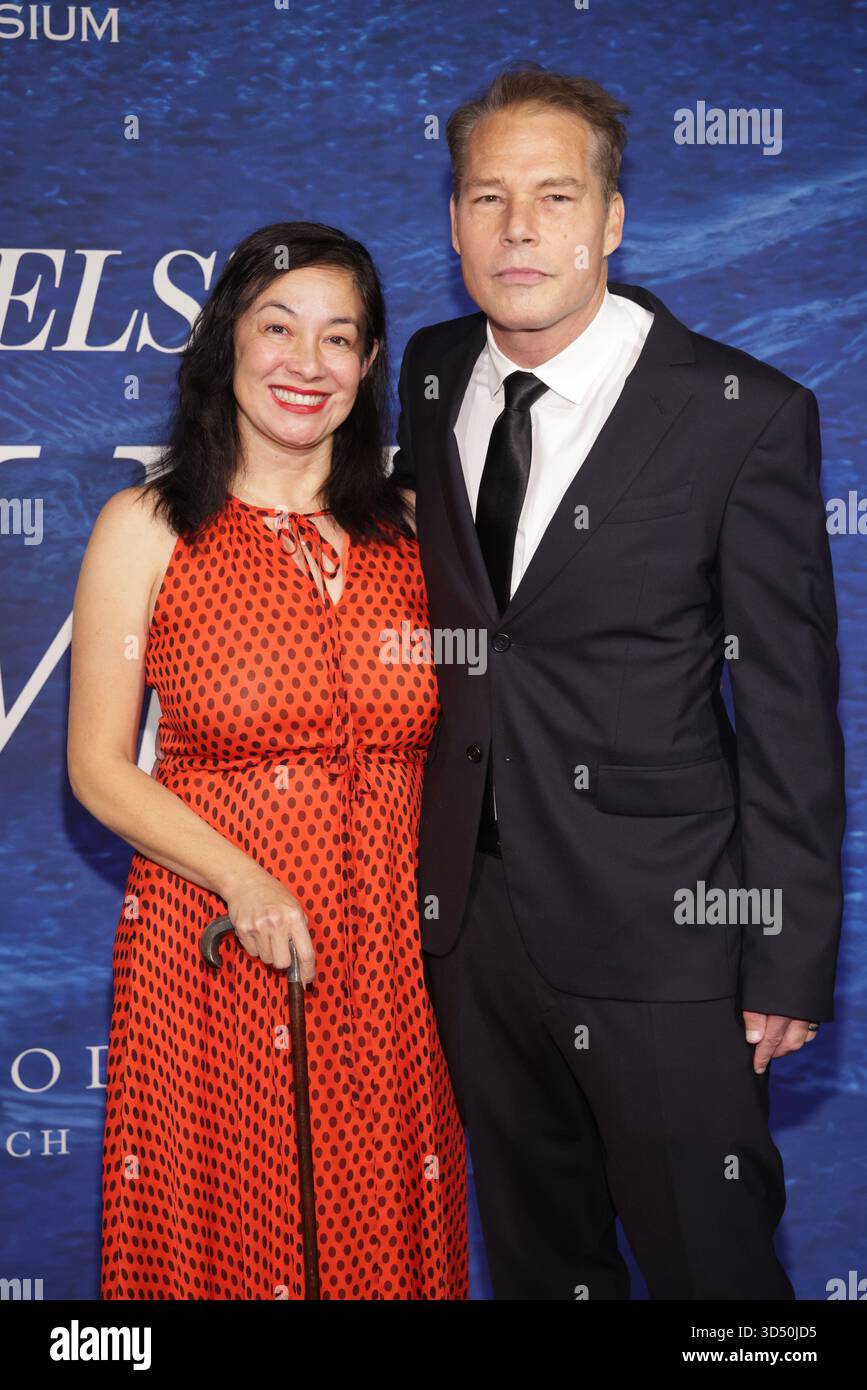 Amanda Fairey and Shepard Fairey attend The Art Of Elysium's 2025 ...