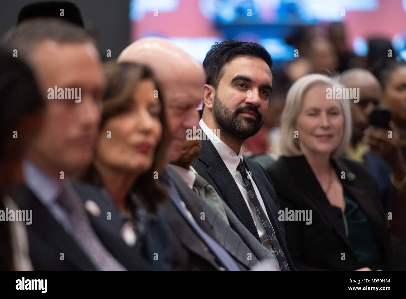 Photo by: NDZ/STAR MAX/IPx 2025 11/12/25 Zohran Mamdani delivers ...