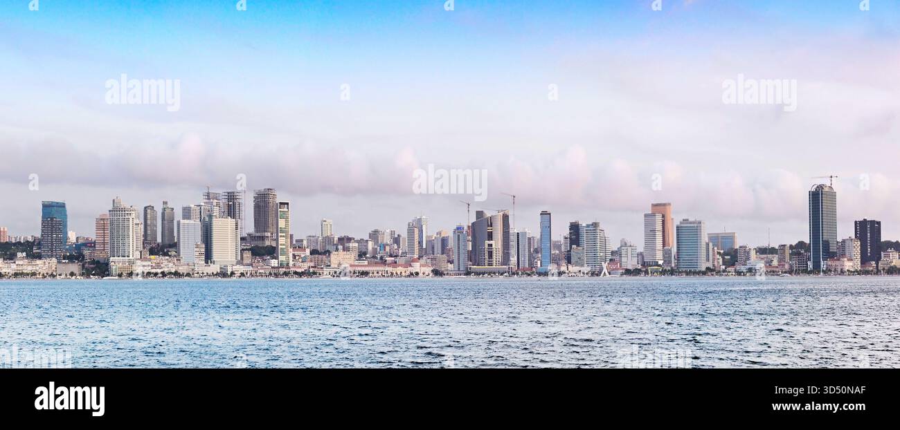 LUANDA, ANGOLA - APRIL 17, 2025: Panorama of Luanda Marginal - modern ...