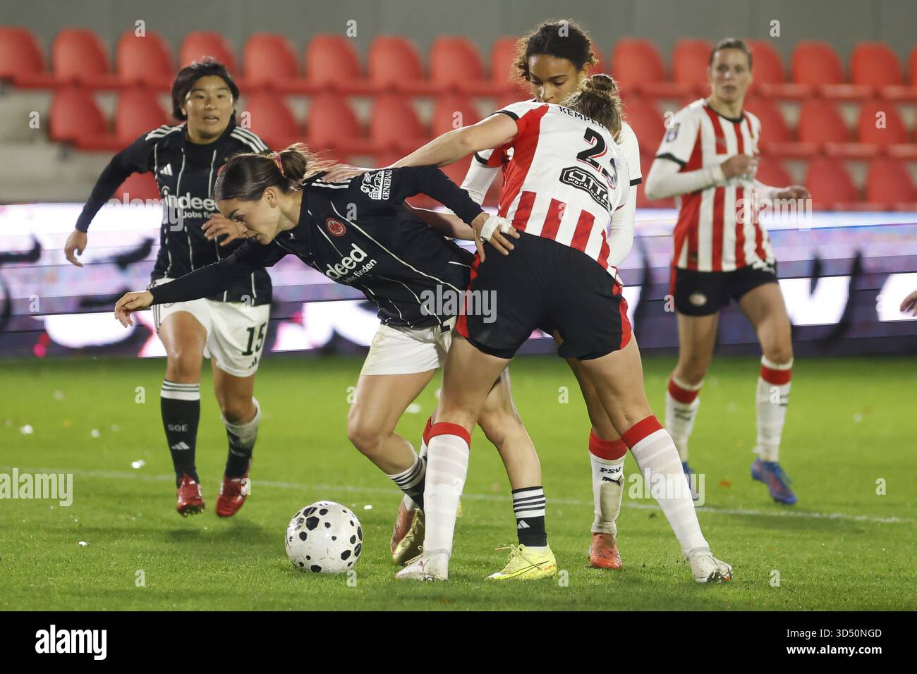 EINDHOVEN , 12–11-2025 , De Herdgang , season 2025 / 2026 , UEFA Womens ...