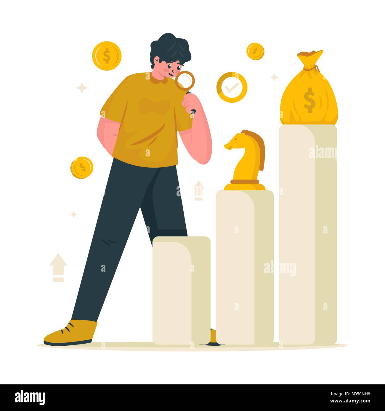 Investment evaluation Cut Out Stock Images & Pictures - Alamy