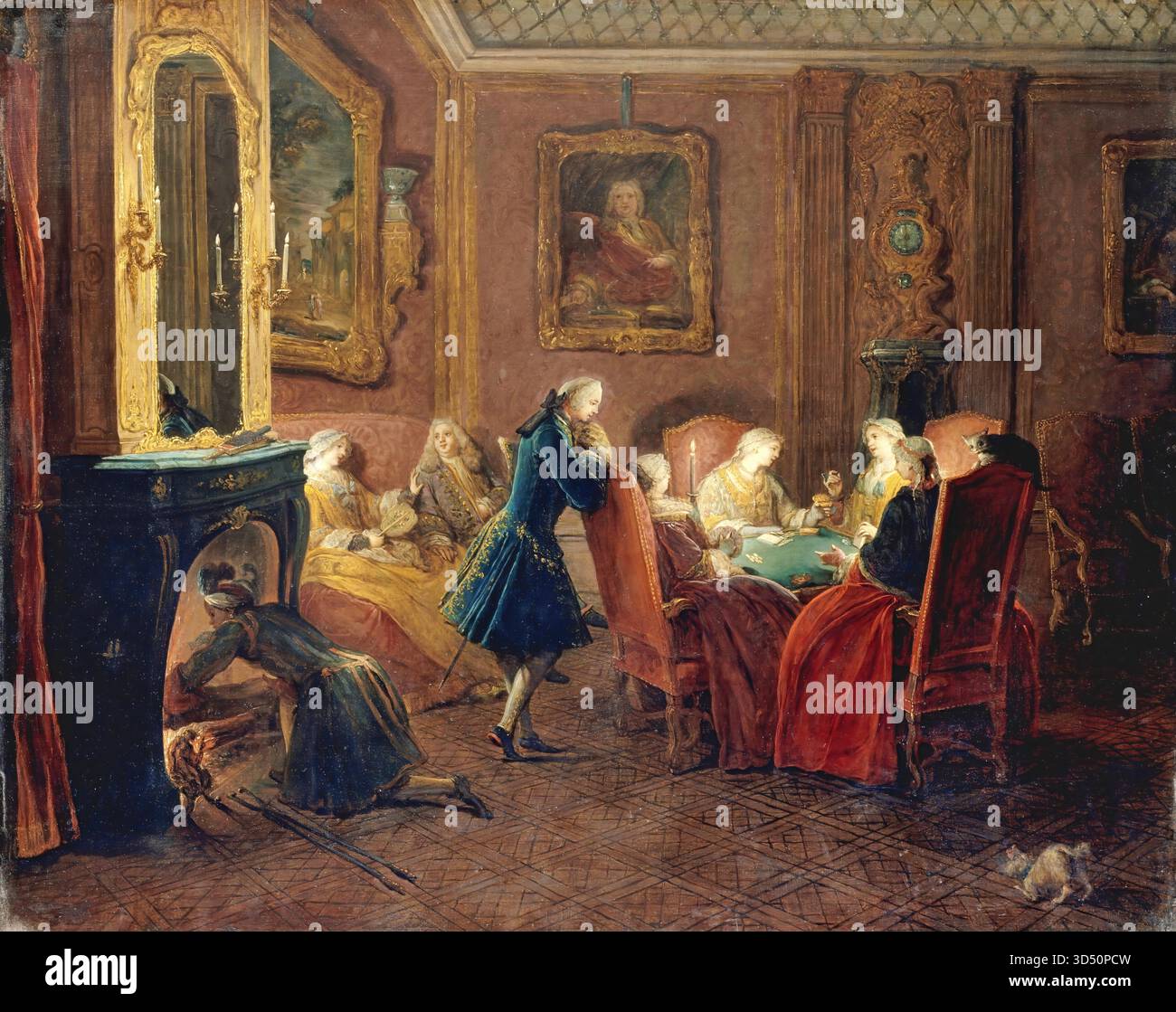 Card game composition Stock Vector Images - Alamy