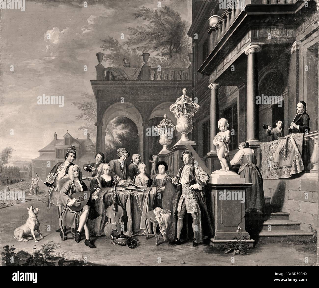 Entertainment gathering Stock Vector Images - Alamy