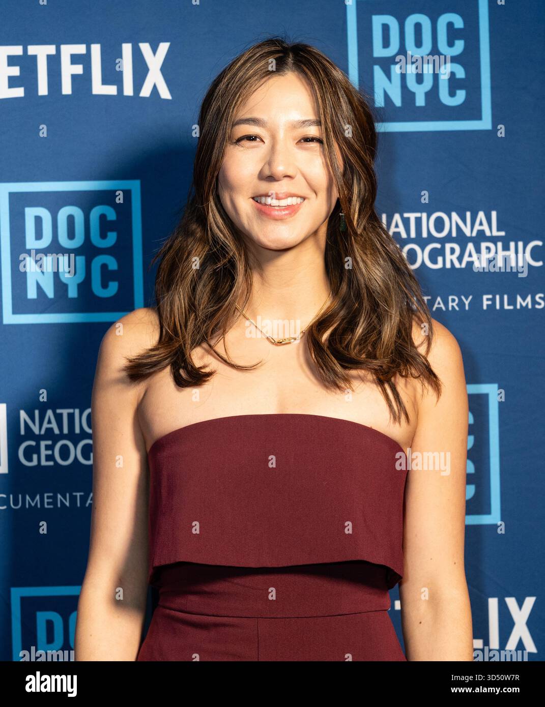 Elizabeth Lo attends the 2025 DOC NYC's Visionaries Lunch at Gotham ...