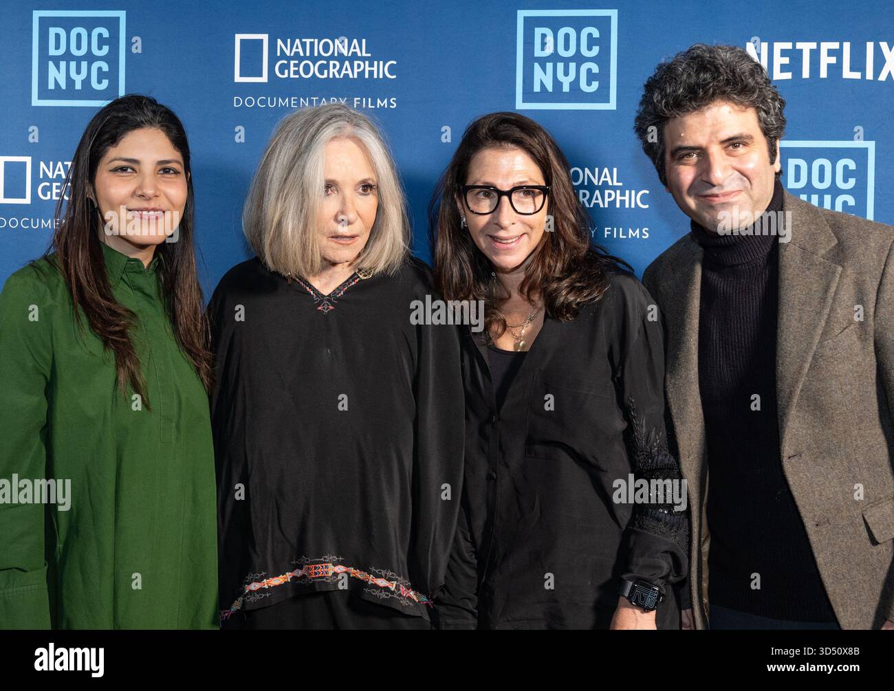 Sheila Nevins (2nd from L) attends the 2025 DOC NYC's Visionaries Lunch ...