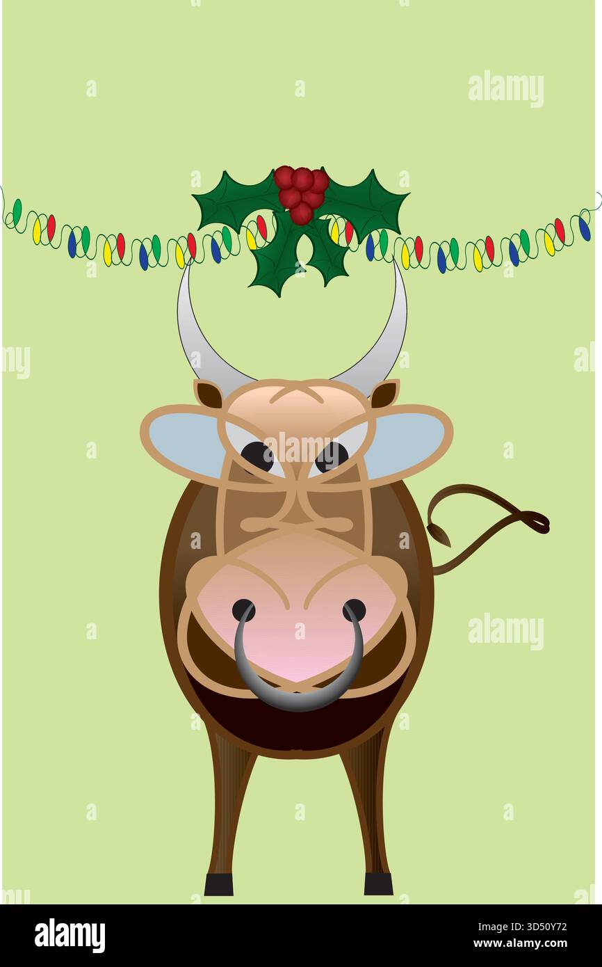 Ranch christmas Stock Vector Images - Alamy