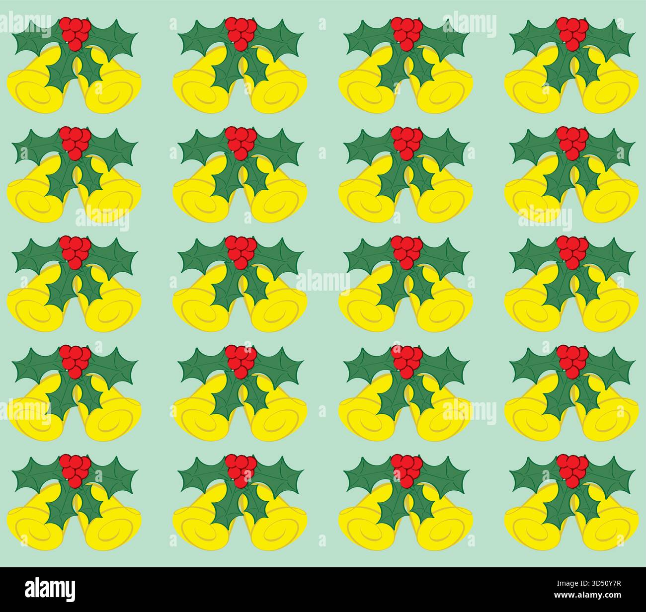 Christmas trees pattern happy Cut Out Stock Images & Pictures - Alamy