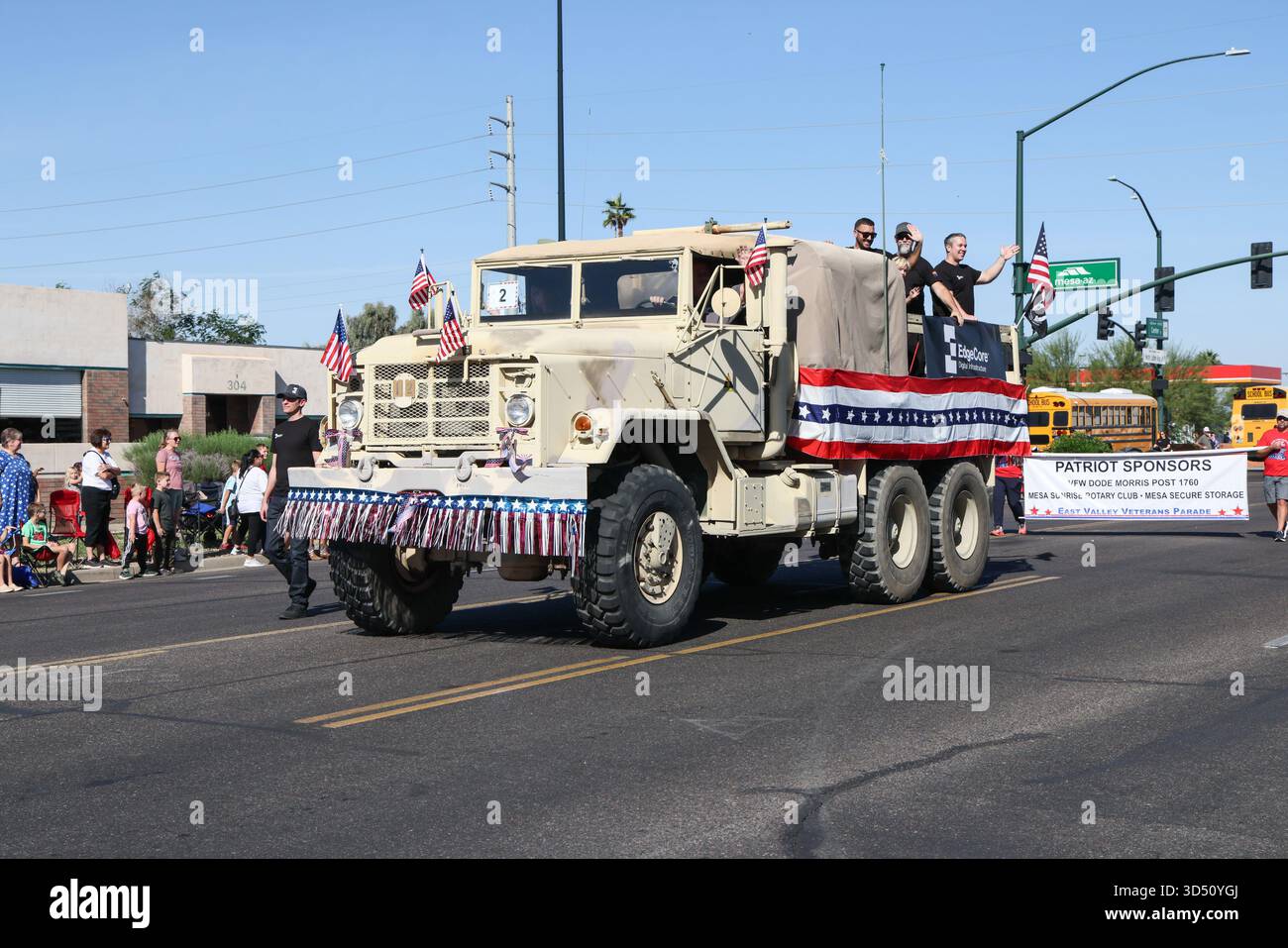The East Valley Veterans Day Parade takes place down Center and 1st ...