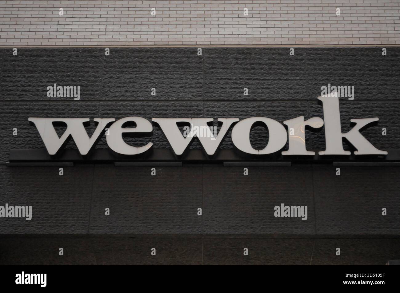 A WeWork office is seen in Manhattan, New York City. (Photo by Jimin ...