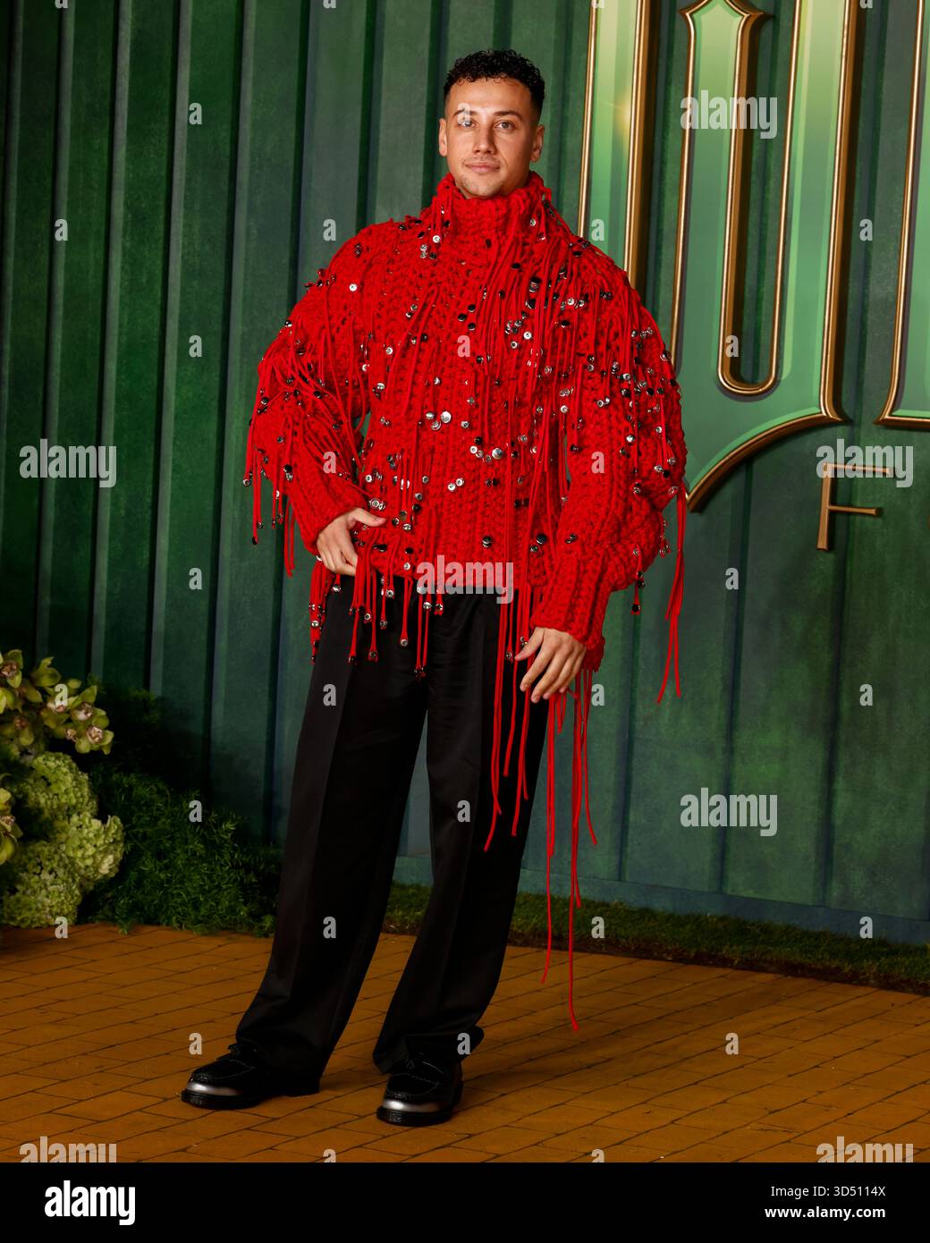 Kaine Ruddach attends the Wicked For Good European Premiere at the ...