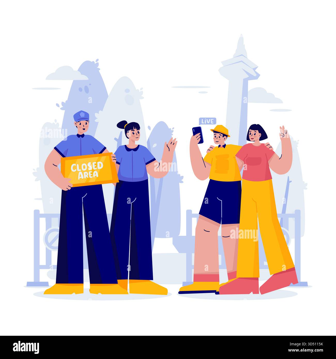 Public space safety Cut Out Stock Images & Pictures - Alamy