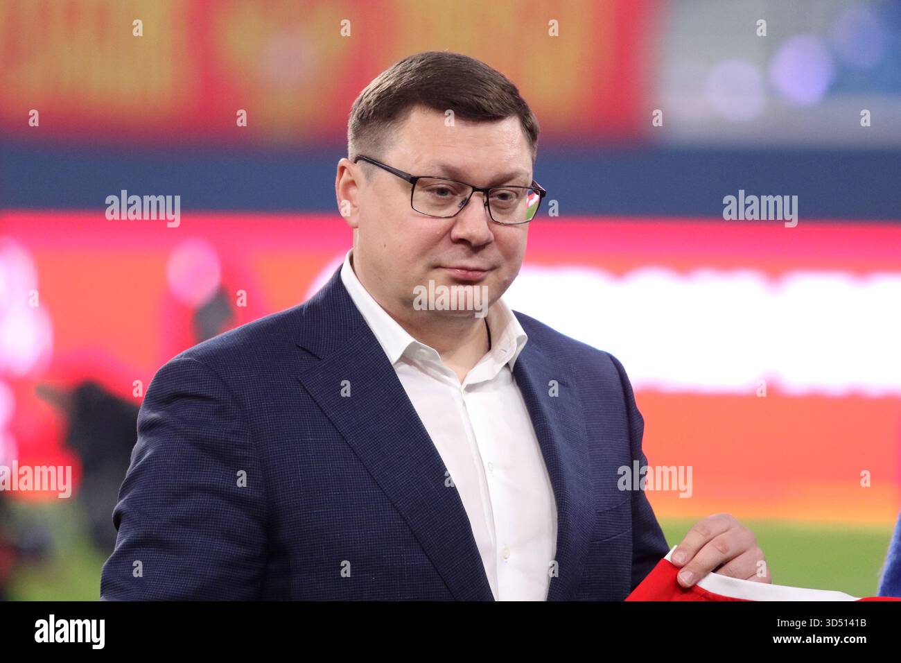 Maxim Mitrofanov, General Secretary of the Russian Federation seen ...