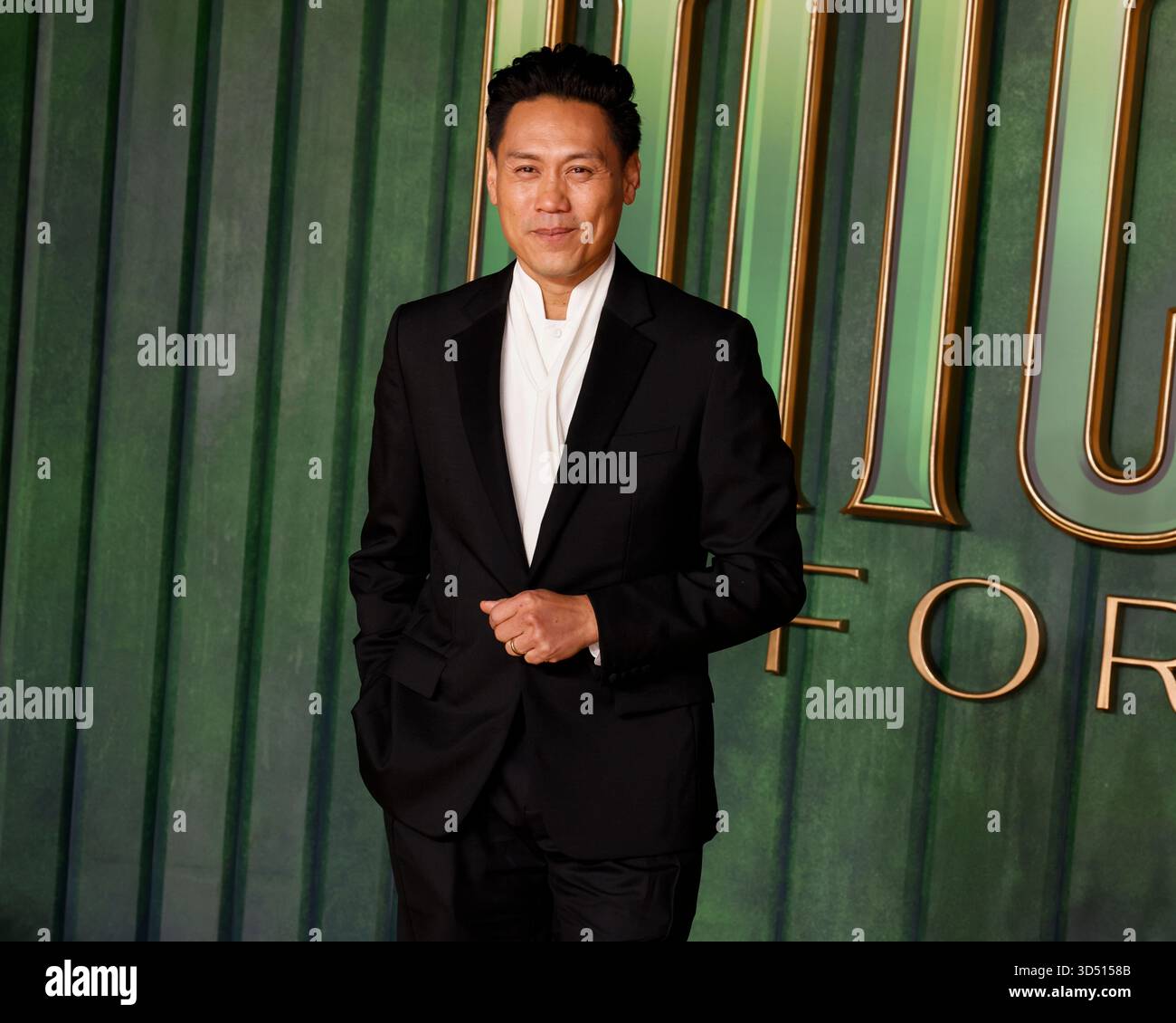 Jon M. Chu attends the Wicked For Good European Premiere at the Odeon ...
