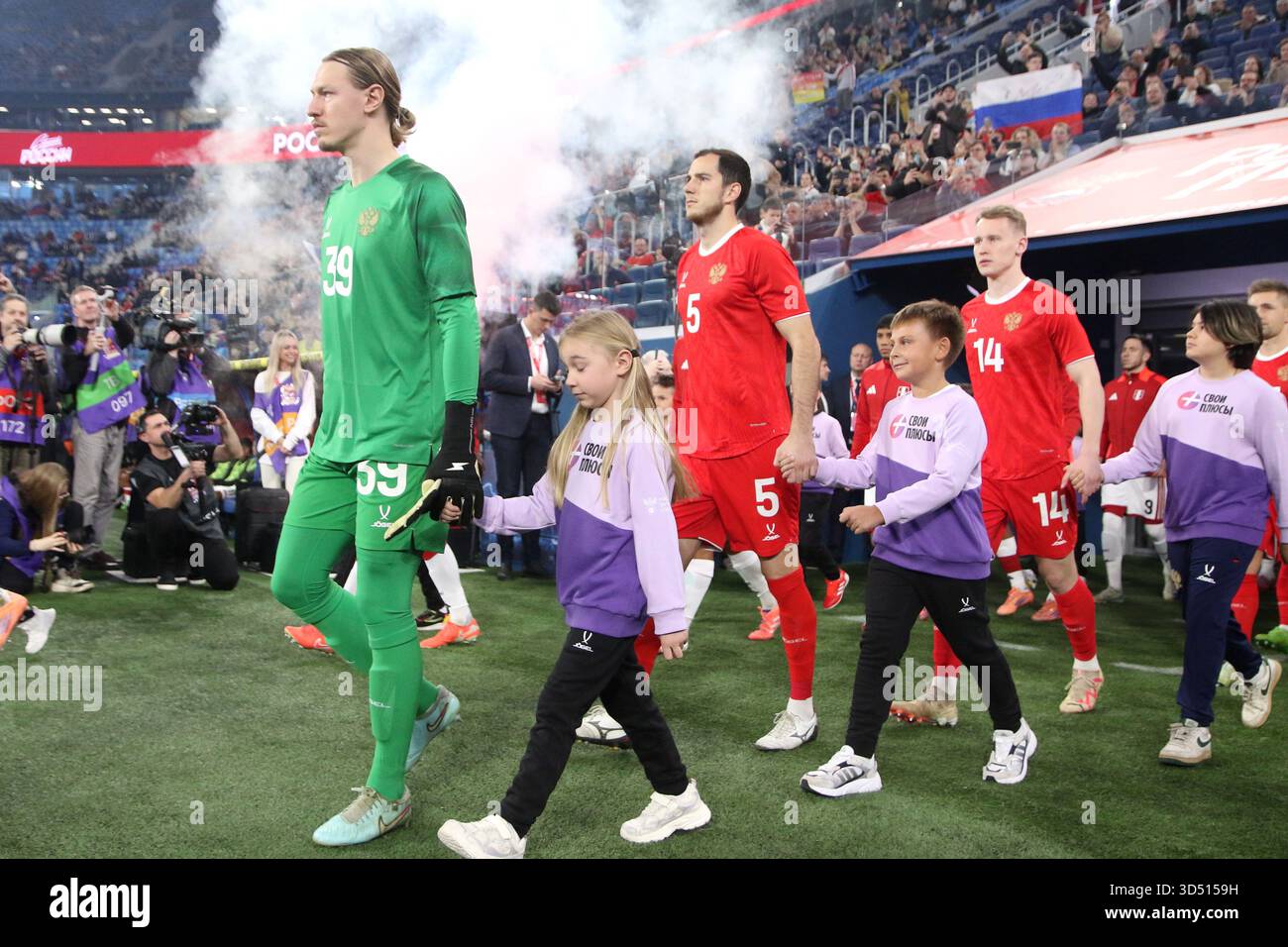 Matvey Safonov (39), Maksim Osipenko (5) of Russia seen during the ...