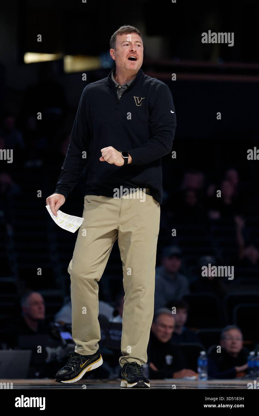 NASHVILLE, TN - NOVEMBER 12: Vanderbilt Commodores head coach Mark ...