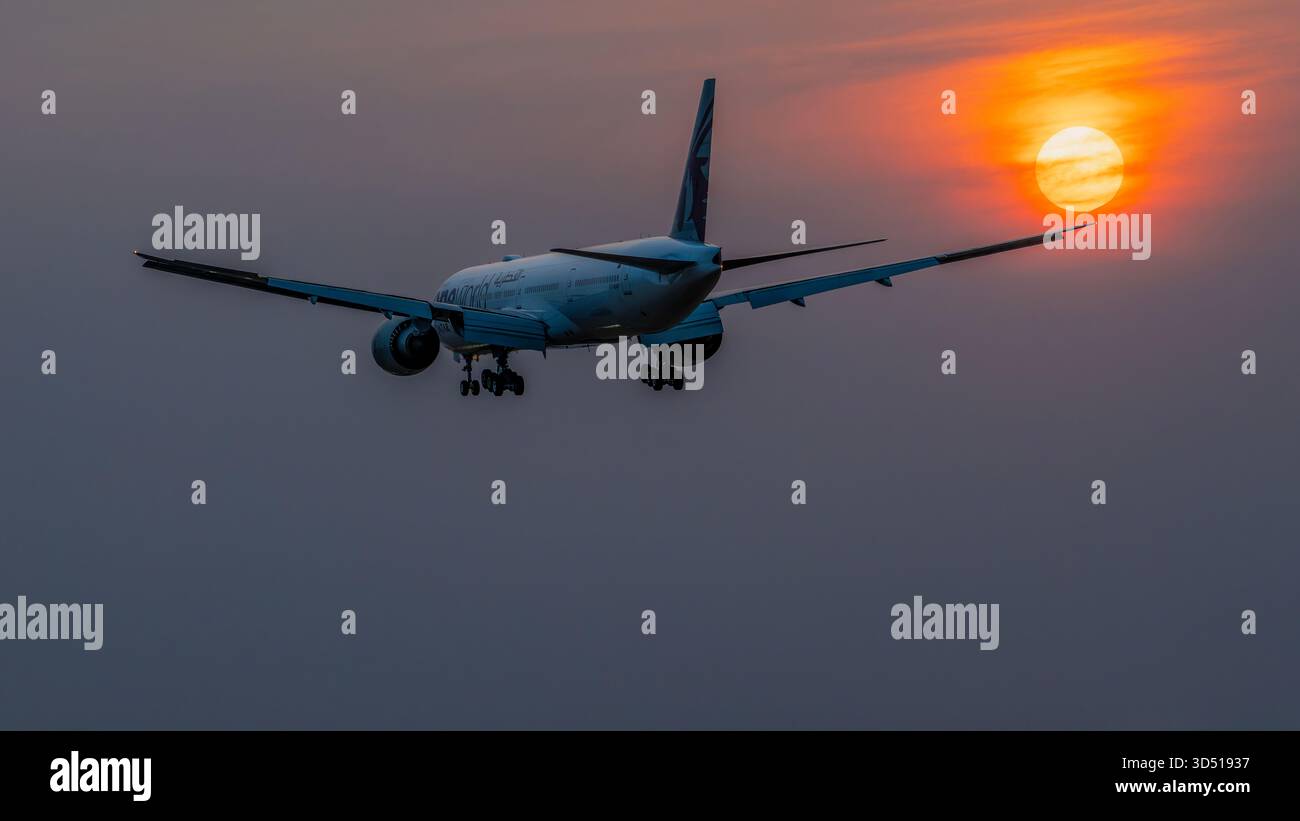 March 3, 2025: Planes landing at Tan Son Nhat Airport, Ho Chi Minh City ...