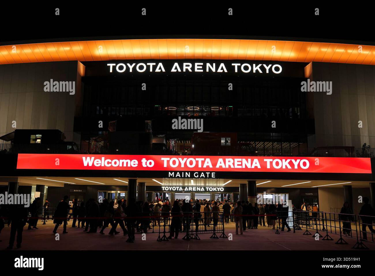 TOYOTA ARENA TOKYO, NOVEMBER 12, 2025 - Basketball : 2025-26 B.LEAGUE ...