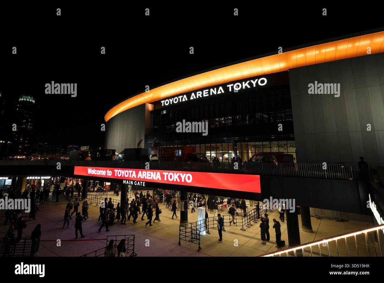 TOYOTA ARENA TOKYO, NOVEMBER 12, 2025 - Basketball : 2025-26 B.LEAGUE ...