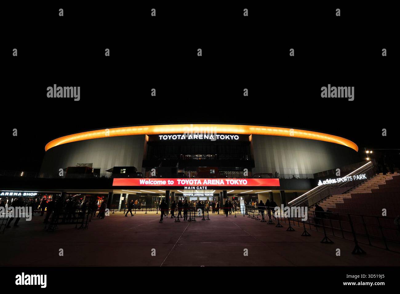 TOYOTA ARENA TOKYO, NOVEMBER 12, 2025 - Basketball : 2025-26 B.LEAGUE ...