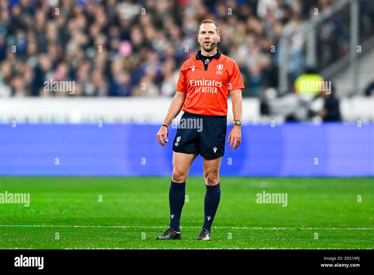Australian referee Angus Gardner during the Autumn Nations Series XV ...