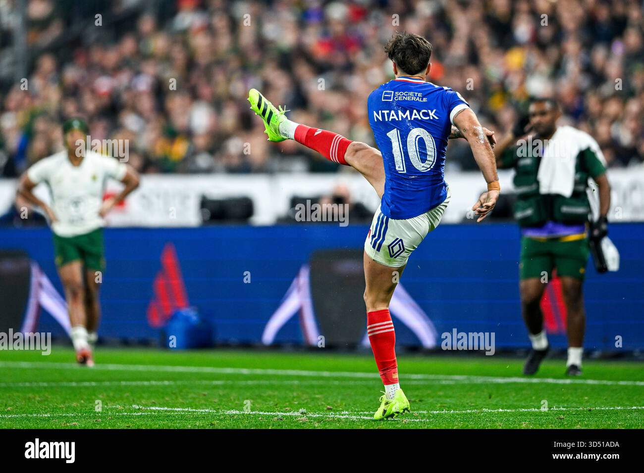 Romain Ntamack during the Autumn Nations Series XV rugby union match ...