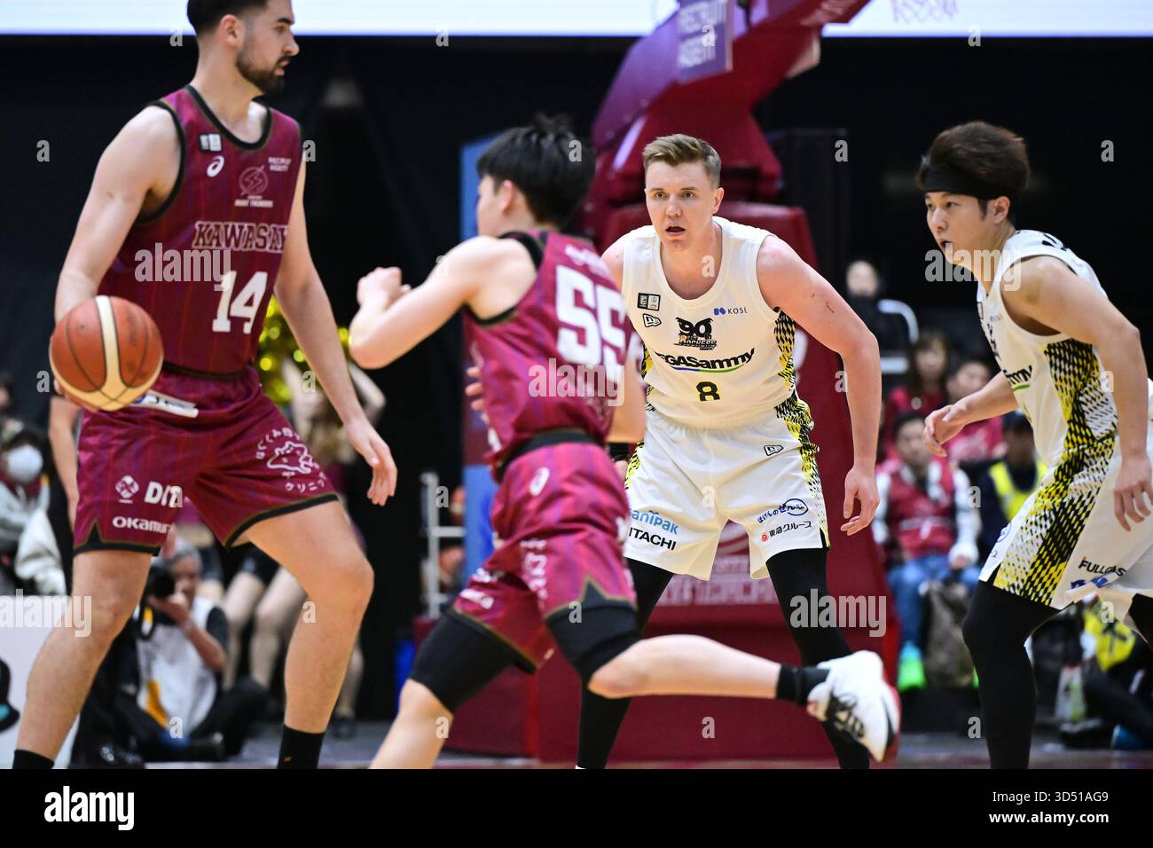 Josh Hawkinson (Sunrockers), NOVEMBER 12, 2025 - Basketball : 2025-26 B ...