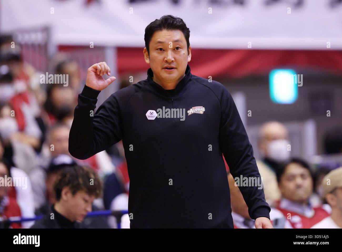 Ryuzo Anzai Head Coach (Alphas), NOVEMBER 12, 2025 - Basketball : 2025 ...